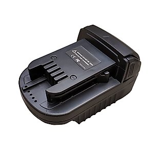Battery Adapter for Makita to Milwaukee M18 18V Lithium Cordless Tool, Convert Makita 18V LXT Lithium Battery BL1860B/BL1850B/BL1830/BL1815 to Milwaukee 18 Volt Lithium-Ion M18 Battery Converter