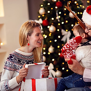 20 Pairs Christmas Earrings for Women Christmas Drop Dangle Earrings Set Christmas Tree Holiday Earrings Hook Earrings Party Jewelry Christmas Gifts