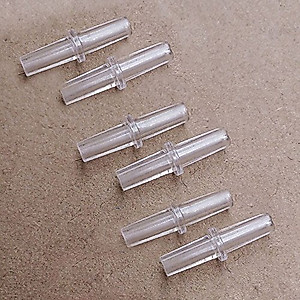 BornFeel Aquarium Airline Tubing Connectors I T L Y 40pcs Fish Tank Air Tube Adapters for 3/16 '' Air Line Hose
