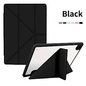 Tablet PC Case Compatible With Samsung Galaxy Tab S8 Plus/S7 Plus 12.4 Inch SM-X800/X806/SM-T970/T975 Smart Tablet Cover Case,Slim Protective Folio Shell Cover,Could Multi-Angle Viewing TPU Leather Ca