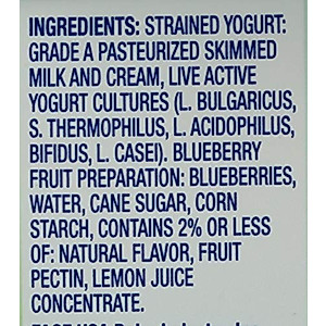 FAGE TOTAL Split Cup, 2% Greek Yogurt with Blueberry, 5.3 oz