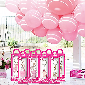 12PCS Pink Girls Party Favor Boxes Pink Doll Gift Boxes Hot Pink Bachelorette Birthday Party Decoration Candy Favors Boxes for Girls Birthday Party Cowgirl Birthday Bridal Shower Supplies