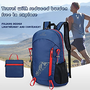 Lywencom Hiking Backpack,20L sports lightweight folding waterproof ultra-light backpack suitable for outdoor camping picnic
