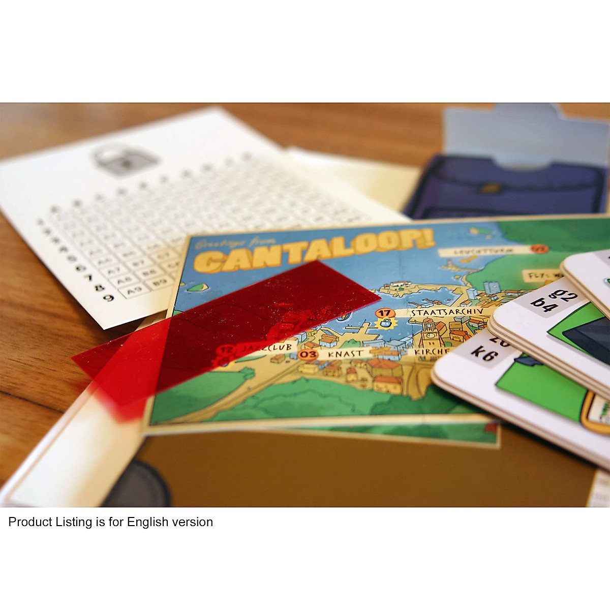 Cantaloop Breaking Into Prison (Book 1)| Interactive Adventure Game | Puzzle Game | Fun Game for Teens and Adults | Ages 13 and Up | 1 Player | Average Playtime 5 Hours | Made by Lookout Games