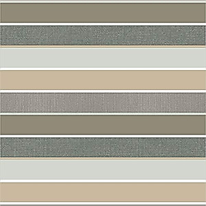 Garden Winds Replacement Canopy for Home Depot's Arrow Gazebo - Standard 350 - Stripe Stone