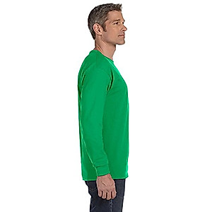 Gildan Mens 5.3 oz. Heavy Cotton Long-Sleeve T-Shirt G540 -IRISH GREEN XL