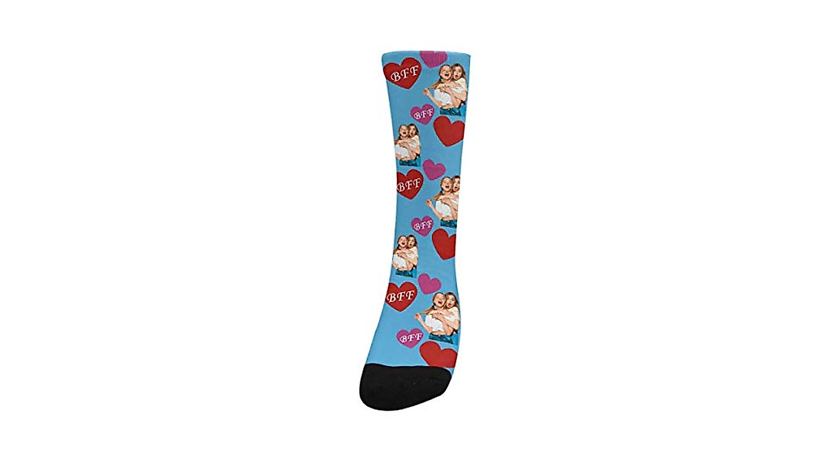 Personalized BFF Socks with Photos - Perfect Gift for Any Occasion