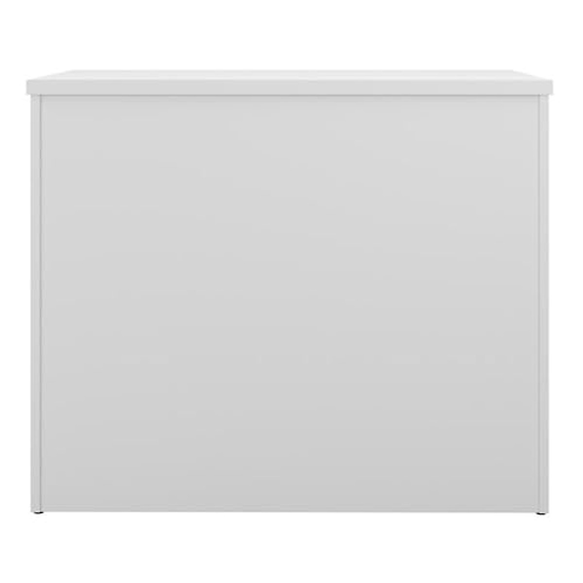 Bush Business Furniture Office in an Hour 2 Drawer Lateral File Cabinet | Locking Storage for Letter, Legal, and A4-size Documents, Pure White