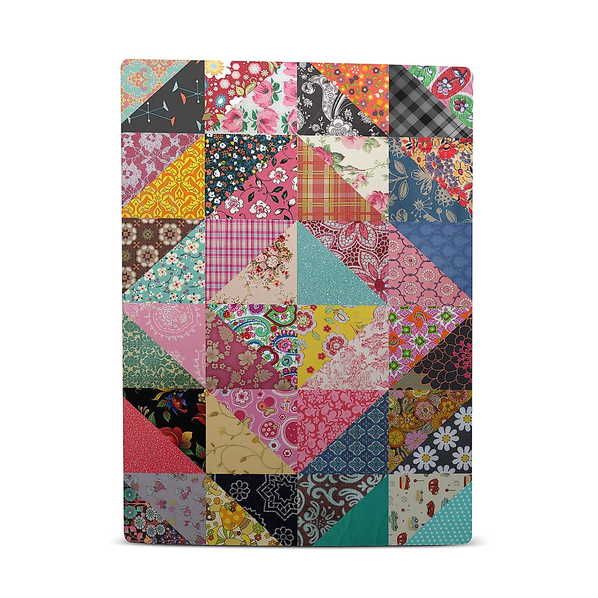Head Case Designs Officially Licensed Rachel Caldwell Quilt Art Mix Vinyl Faceplate Sticker Gaming Skin Decal Cover Compatible With Sony PlayStation 5 PS5 Digital Edition Console