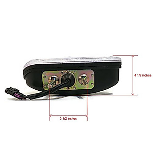 Universal HALOGEN HEADLAMP LIGHT KIT for Boss Curtis Western Blizzard Snowdogg by The ROP Shop