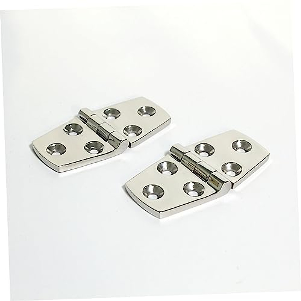 Heavy Duty Gate Hinges 2pcs Heavy Duty Door Hinge Stainless Steel Door Hinges Concealed Hinge Furniture Hinges Spring Door Closer Silver Spring Hinges