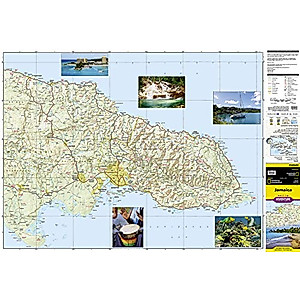 Jamaica Map (National Geographic Adventure Map, 3116)
