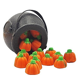 Chochkees Black Candy Cauldron Kettles, Party Decoration Supplies, St. Patrick's 3" Inches (6-Pack)