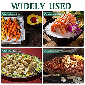 NUOBESTY Ceramic Soy Dipping Bowl Creative Tomato Ketchup Bottle Shaped Sauce Seasoning Dish Porcelain Mustard Serving Plate Dinnerware For Home Restaurant (Yellow)