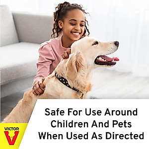 Victor M070-6SR Easy and Safe-Set Power Kill Mouse Trap Quick and Clean Rodent Disposal - 6 Reusable Mouse Traps