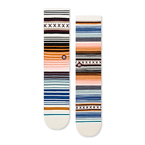 Stance Curren St Crew Socks (Large, Wine)