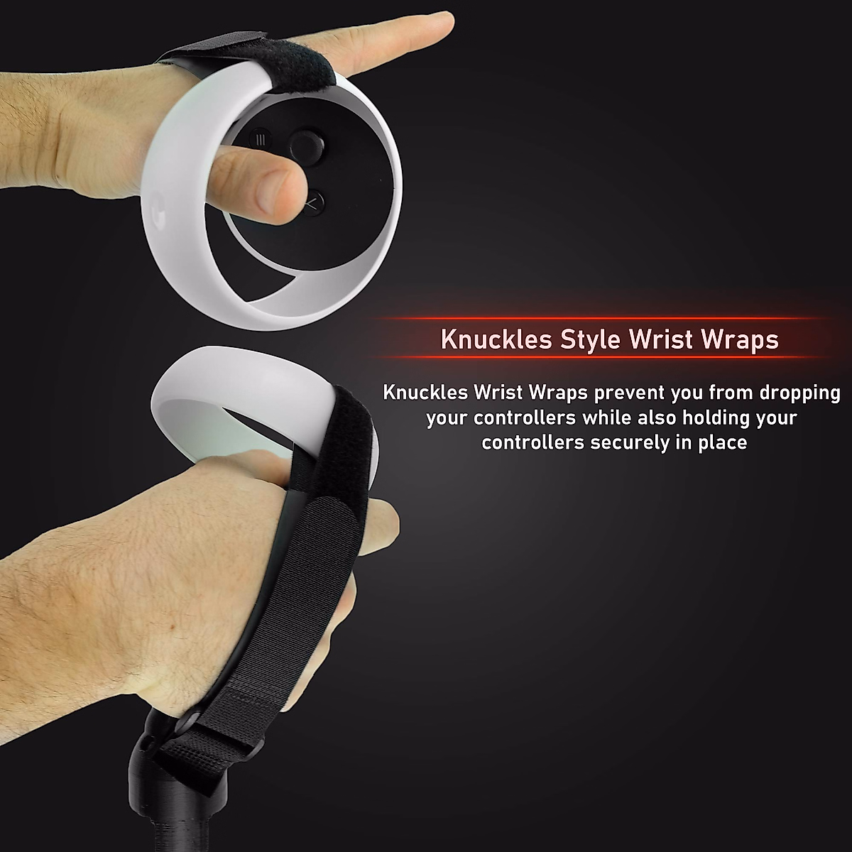 DeadEyeVR Obliterator - VR Magnetic Carbon Fiber Rifle Adapter Stock Controller Attachment Accessory for Virtual Reality with Sling - Rift S and Oculus Quest 2