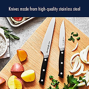 HENCKELS Dynamic Razor-Sharp 20-Piece Knife Set, Chef Knife, Bread Knife, Steak Knife, German Engineered Informed by 100+ Years of Mastery
