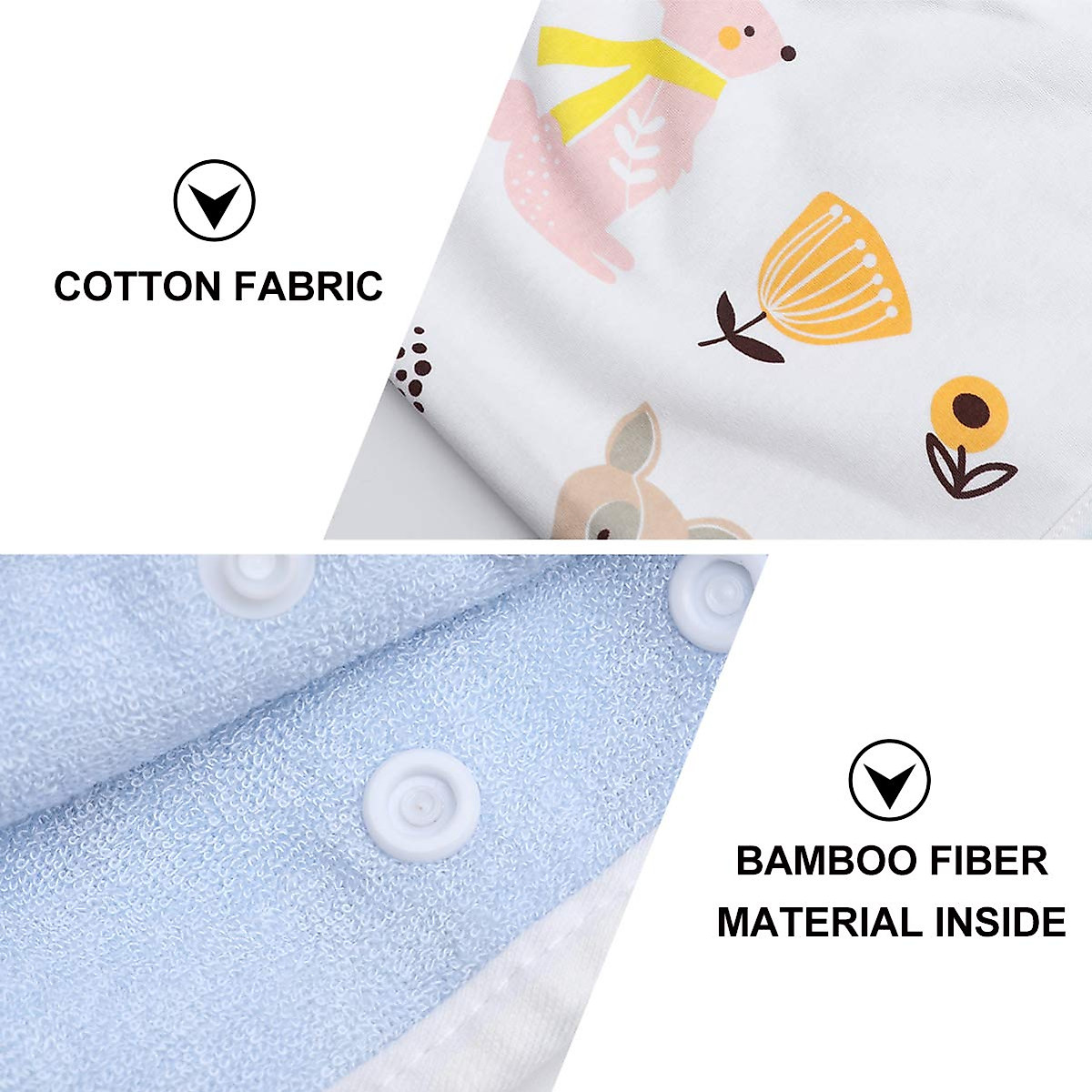 Potty Training Pants Cotton Baby Training Pants Cloth Diaper Skirts Sleeping Bed Clothes for Boy Girl Potty Training (Little Deer) Potty Training Underwear