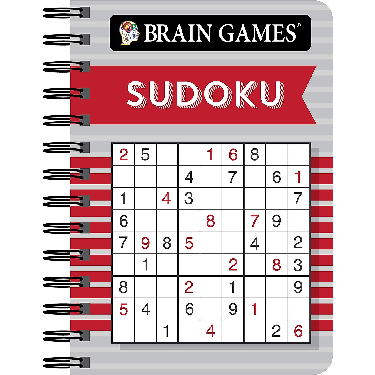Brain Games - To Go - Sudoku (Red)