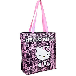 Hello Kitty Dice Black Tote Bag