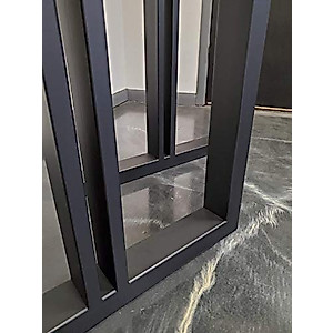 Metal Table Legs, Rectangular Columns Style - Any Size and Color