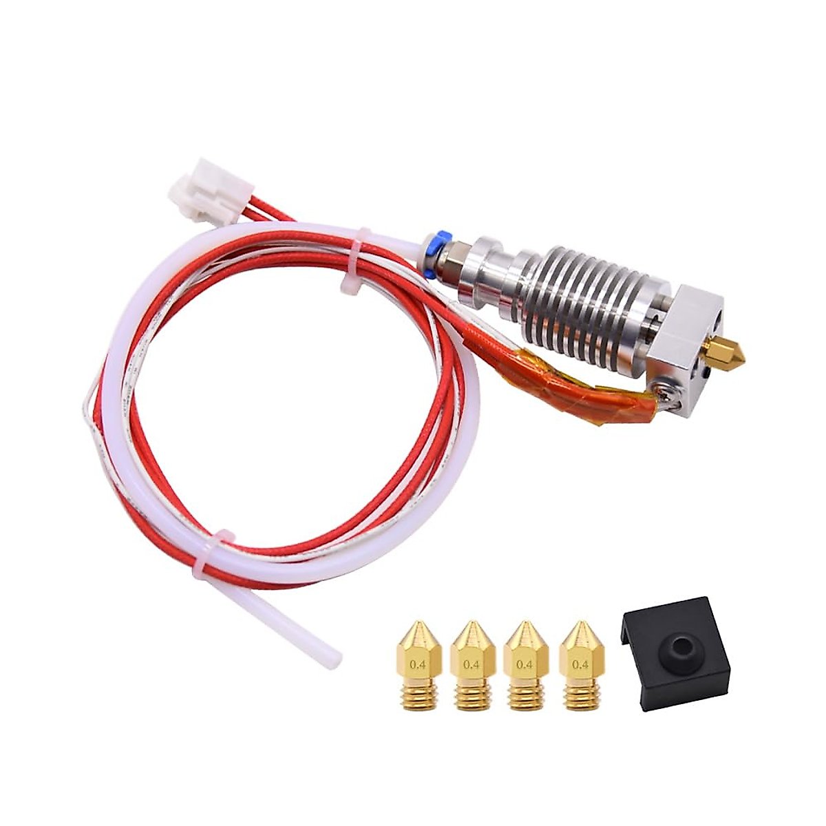 Elves 3D Printer Parts Hot End Kit CR-10V2/CR-10 V3 Hotend Nozzle Kit Extruded Kits for CR-10 V2/V3 3D Printer