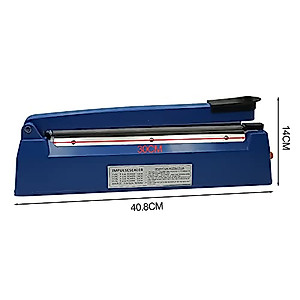 12 Inch Impulse Bag Sealer Handheld Heat Sealer Machine for Bag Sealing Packing Shrink Wrap Machine