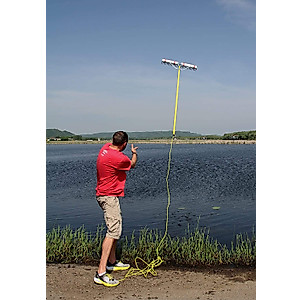 Jenlis Razer Rake - Collapsible All-Purpose Aluminum Lake and Landscape Weed Rake