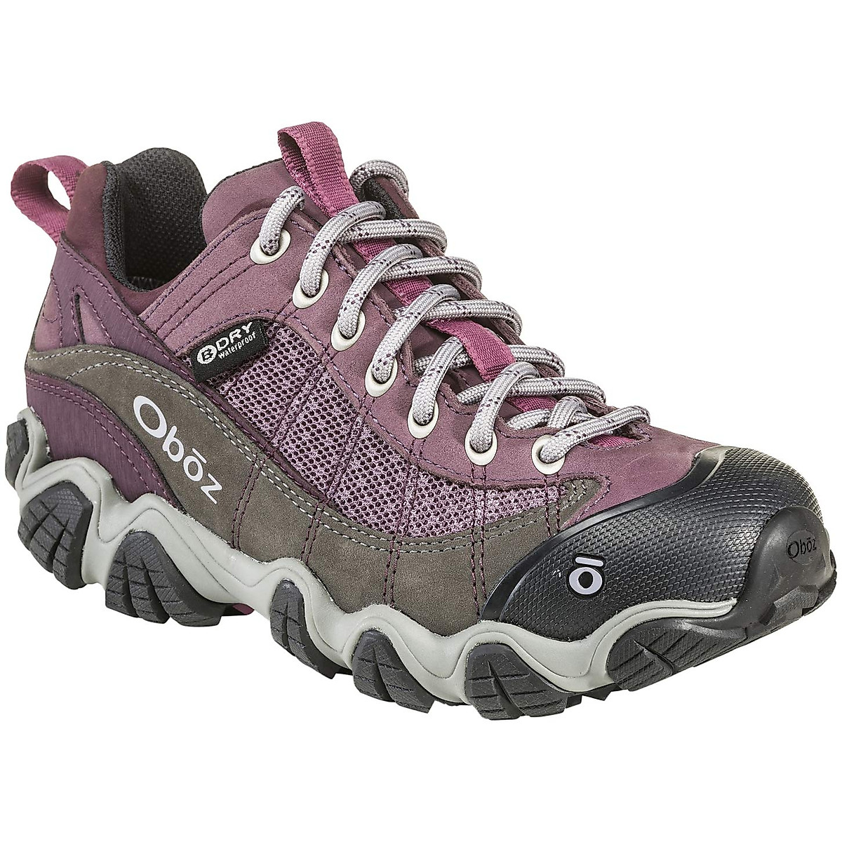 Oboz Firebrand Ii Low Waterproof Women's Shoe Lilac - 9.5 Medium