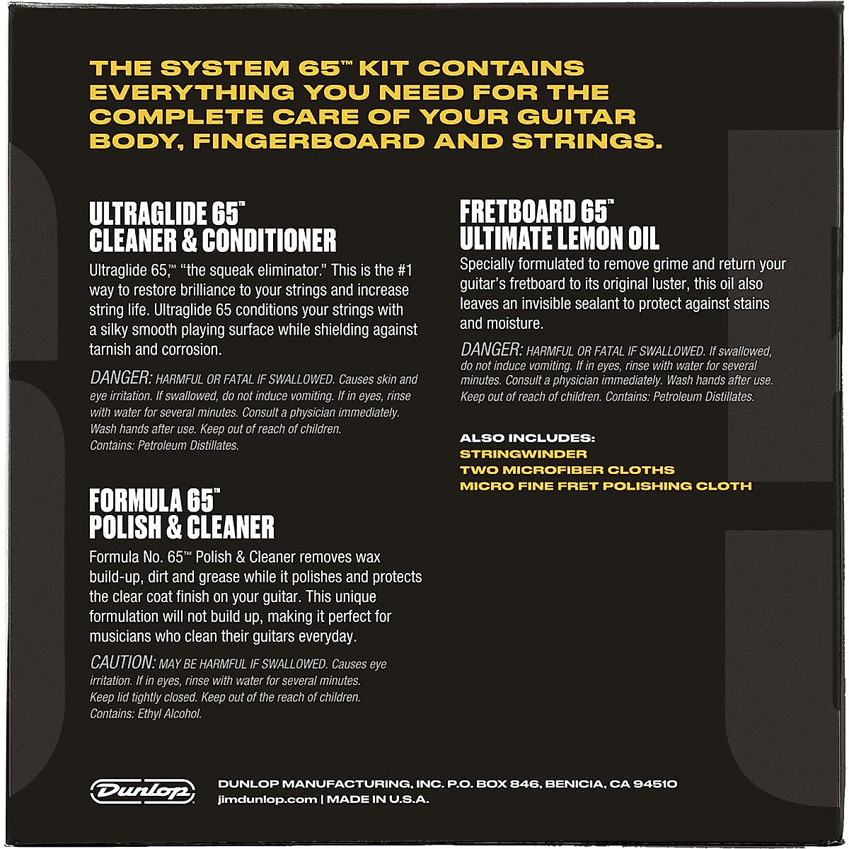 Jim Dunlop Guitar Cleaning and Care Product (44616504001)