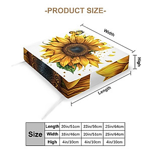 Joint Gou Outdoor Cushion Covers for Patio, Plant Waterproof Couch Cushion Covers, Flowering Plant Chair Cushion Slipcovers Furniture Protector Seat Cushion Cover