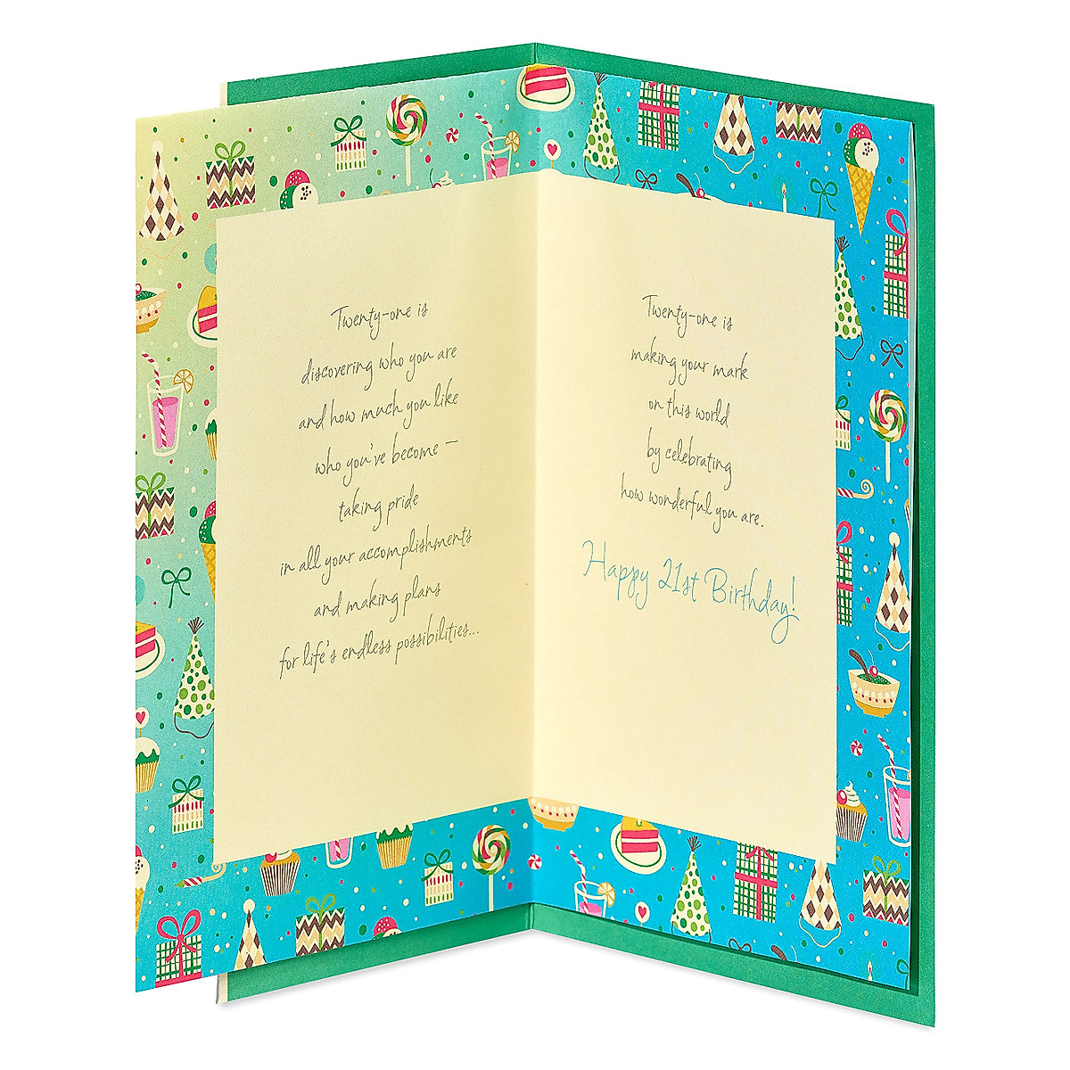American Greetings 21st Birthday Card (Being Young)
