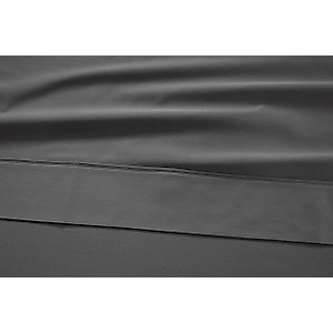 LANE LINEN California King Sheets - 4 Pc Cal King Sheets Set, 450 Thread Count 100% Cotton California King Sheets, California King Cooling Sheets, Breathable Bed Sheets, Deep Pocket Sheets - Charcoal