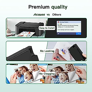 Acaves 950XL 951XL Combo Pack High Yield Replacment for HP 950 951 Ink Cartridges Work with HP OfficeJet Pro 8100 8110 8600 8610 8615 8616 8620 8625 8630 8640 8660 Printers, 4 Pack, XX-Large