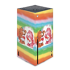 Head Case Designs Officially Licensed Care Bears Rainbow Classic Vinyl Sticker Gaming Skin Case Cover Compatible with Xbox Series X Console