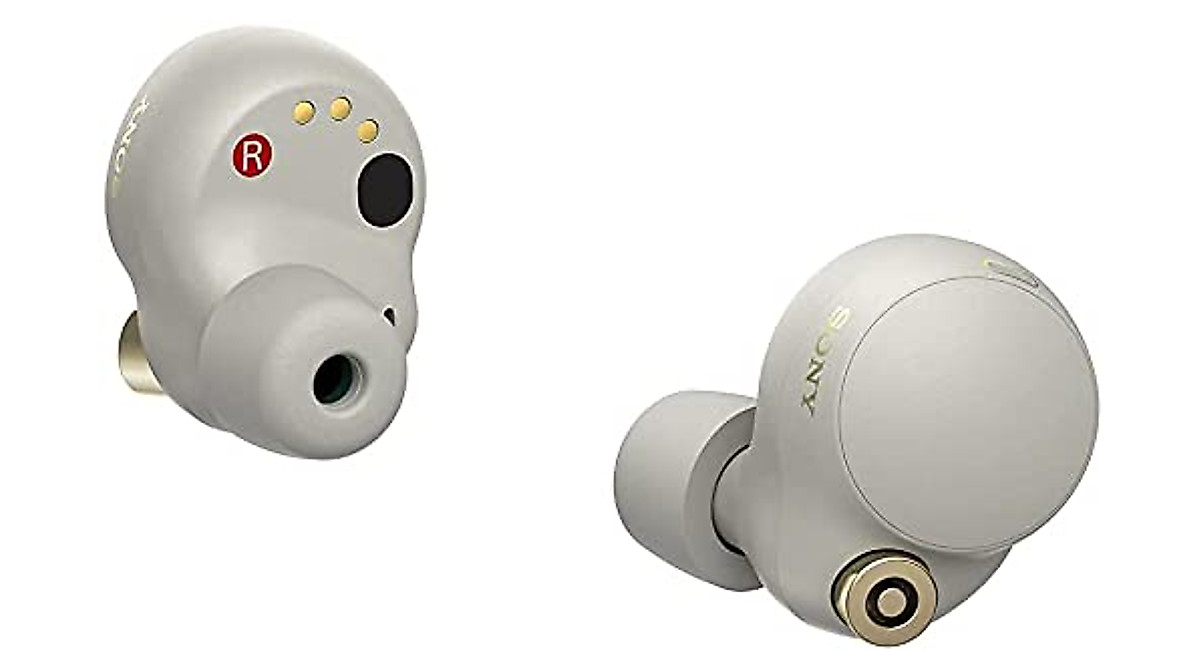 Sony WF-1000XM4 Noise Cancelling Wireless Earbuds - Silver