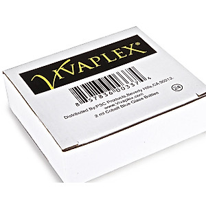 24, Cobalt Blue, 2 ml (5/8 Dram) Glass Bottles, with Orifice Reducers and Black Caps