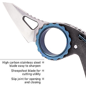 Columbia River Knife & Tool CRKT COMPANO 1.44" Plain Edge