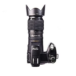 Camera 2022 Digital Camera HD DMillion Pixel Auto Professional DSLR Video Camera 24X Optical Zoom Three Lens Digital Camera (Size : A, Color : D7200 with EU Plug)