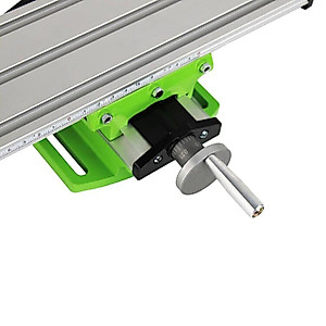 HFS (R) Multifunction Worktable Milling Working Cross Table Milling Machine Compound Drilling Slide Table For Bench Drill Adjustment X-Y (310X 90MM)