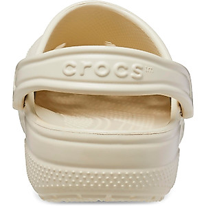 Crocs Unisex Classic Clogs, Bone, Numeric_10 US Men