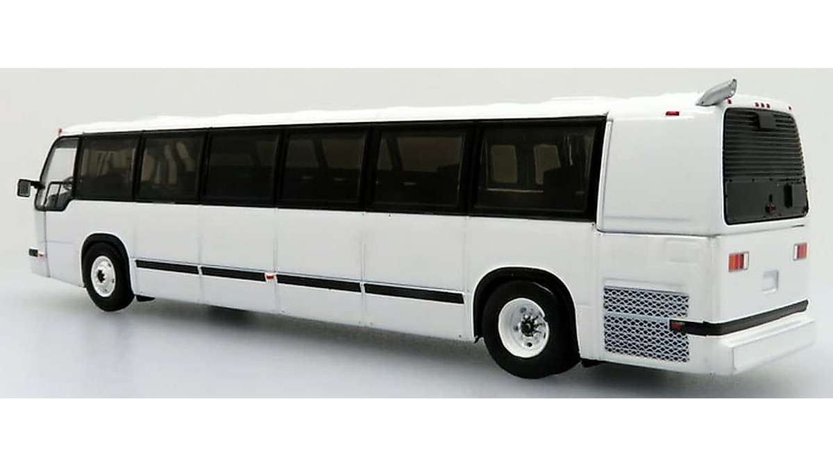 TMC RTS Diecast Bus White/Blank 1:87 HO Scale - Collectible Model