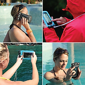 OverBoard Waterproof Phone Case, Aqua, Small