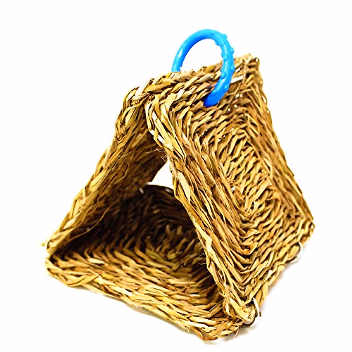 1465 Seagrass Tent hut Bird Toy Parrot cage Toys African Grey Amazon Conure. Quality Product Hand Made in The USA.