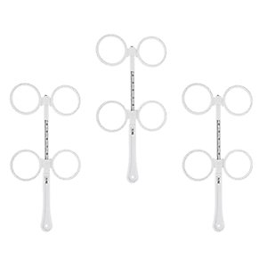 ibasenice Optometry Instrument Flip For Lens, 3pcs Optical Flipper ±25° ±0.5° ±100° Optometry Confirmation Test Tool Optometry Flips Lens