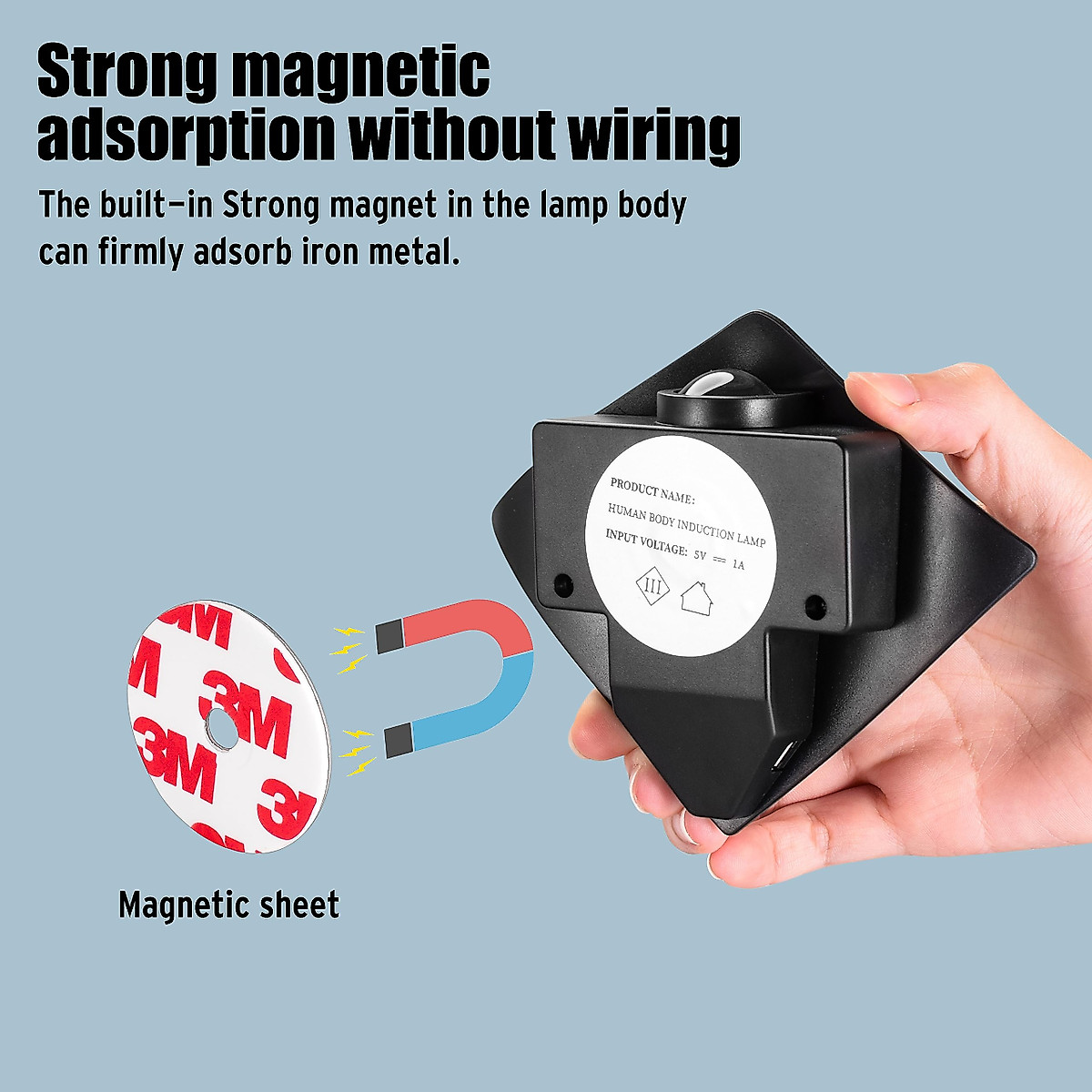 XCOFZOB Sensor Wall Sconces Set of 2, Magnetic LED Wall Lights with Motion Detection, Wireless Wall Lamp with Rechargeable Battery Operated USB Port, Night Light for Kids Closet Hallway Stairway Porch