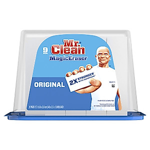 Mr. Clean Magic Eraser Original, Cleaning Pads with Durafoam, 9 Count