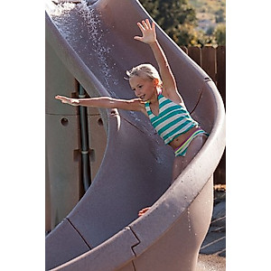 S.R. Smith 688-209-58123 TurboTwister Right Curve Pool Slide, Sandstone