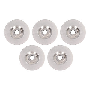 5Pcs Diamond Grinding Cup Wheel,Vacuum Brazed Grinding Disc for Granite Marble Iron Steel Masonry 800 Grit 4in